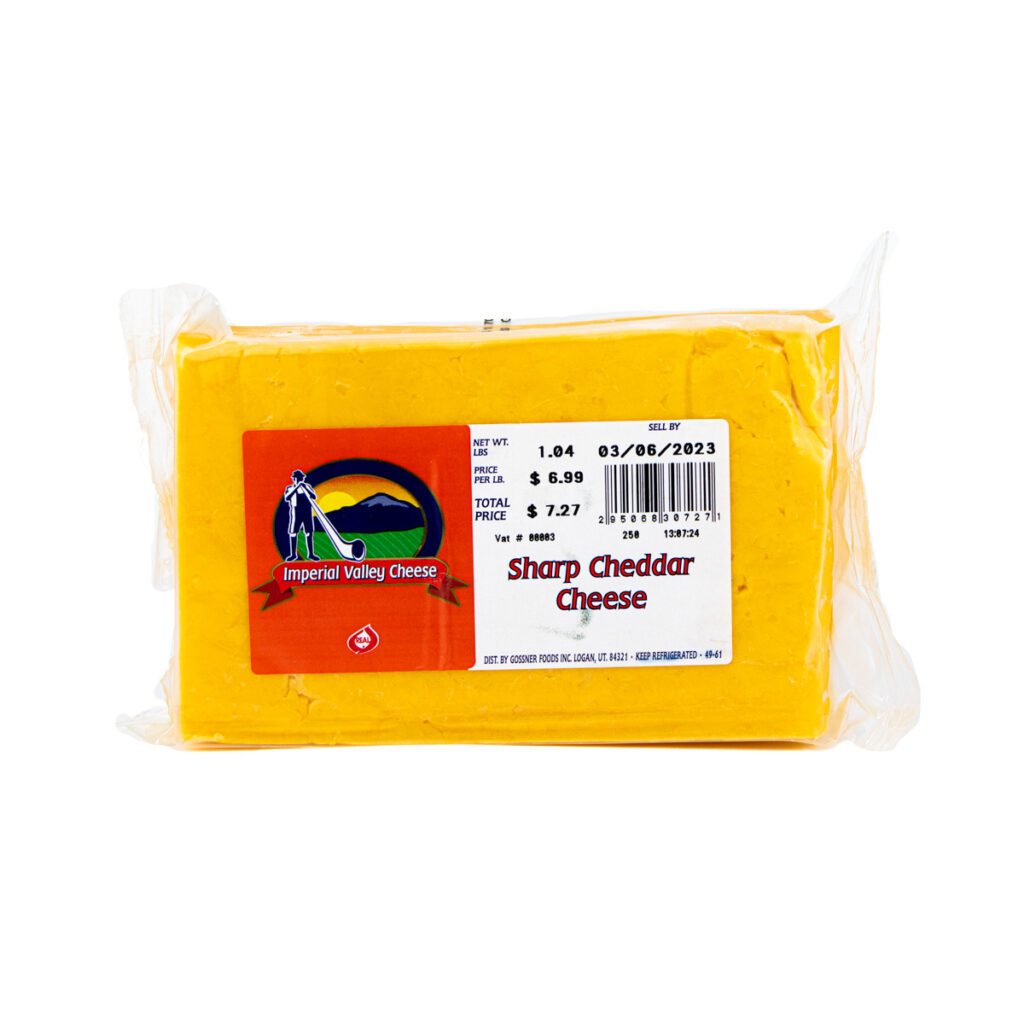 Imperial Valley Colored Sharp Cheddar – Marin Cheese